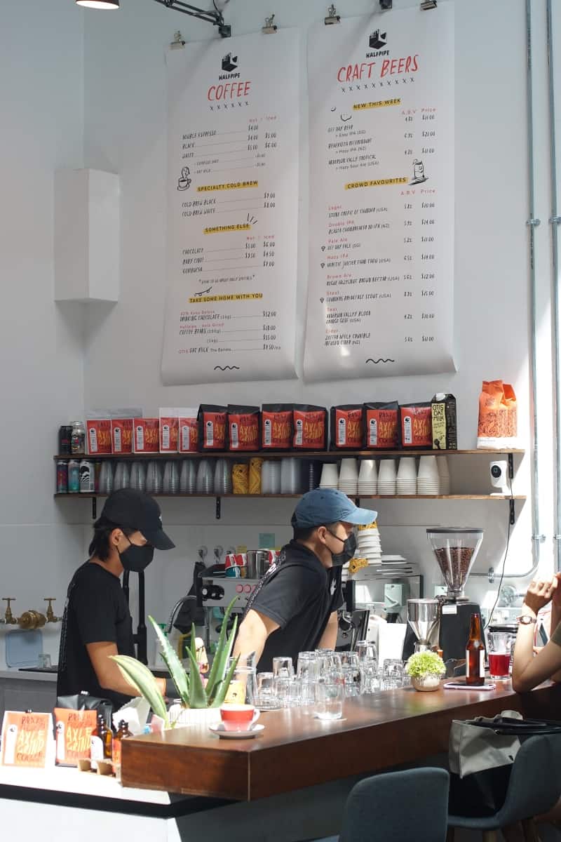 Halfpipe Skate Bar is where skateboard meets coffee