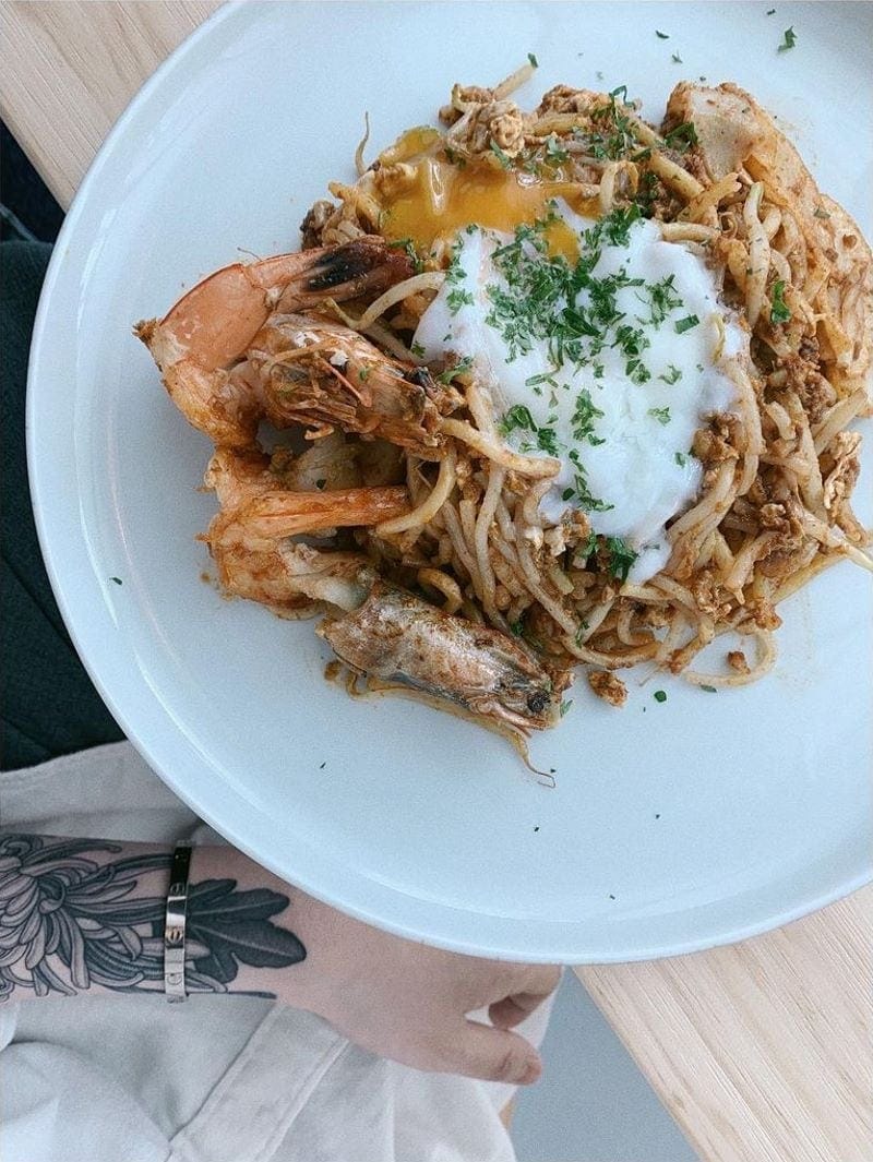 House Downstairs — Sleek minimalist café with bold Asian fusion ideas