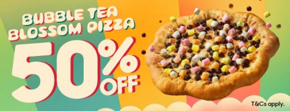 Any boba lovers fancy the new Pizza Hut bubble tea pizza?