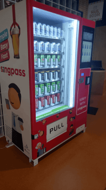 SingPass app can be used to verify age to buy alcohol from vending ...