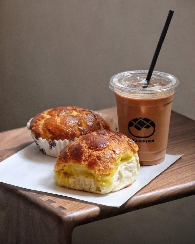 Champion Bolo Bun is a gorgeous minimalist café famed for authentic Bolo