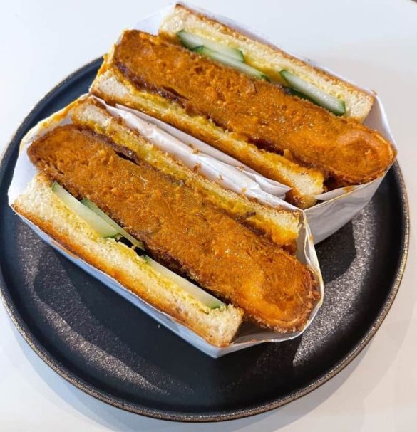 Hello Arigato is a stylish Japanese-inspired cafe with picturesque sandos