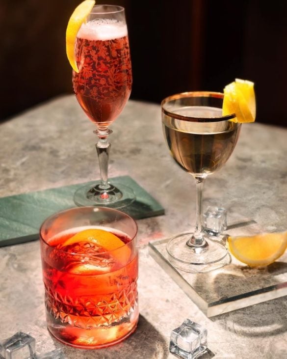 Taylor Adam is a snazzy secret bar hidden behind a tailor shop at Raffles