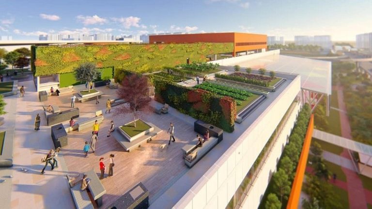 Punggol unveils one-stop mega hub with a hawker centre, sports arenas ...