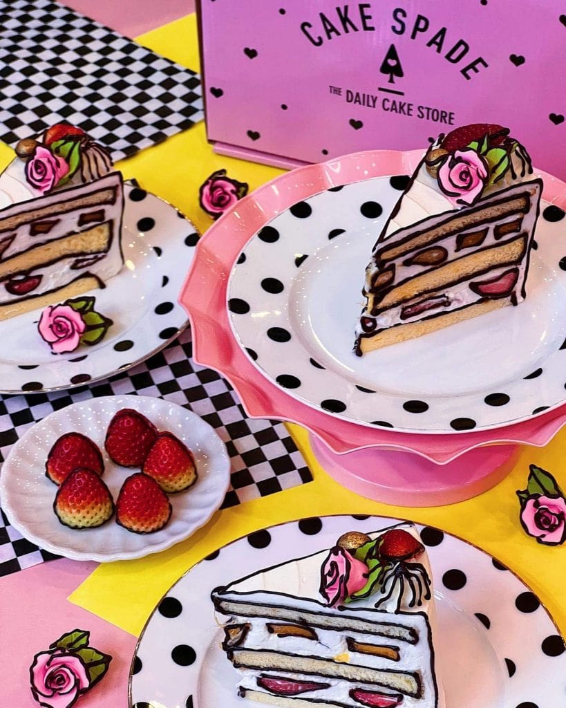 Cake Spade has a new and whimsical Comic Cake for dessert lovers