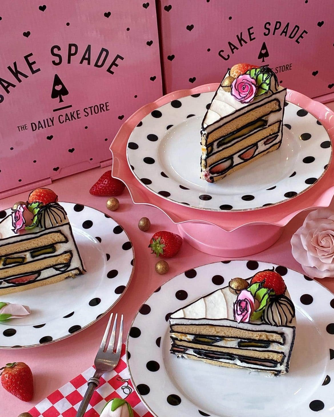 Cake Spade has a new and whimsical Comic Cake for dessert lovers