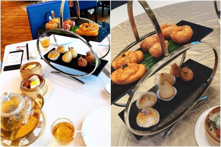 Jumbo Seafood has a seafood canapé and dim sum afternoon tea