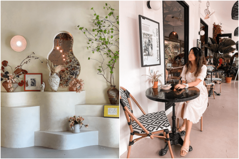 Under Der Linden is a romantic flower-themed and pet-friendly restaurant