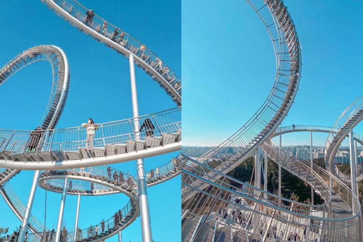 South Korea has a walkable roller coaster perfect for catching sunsets