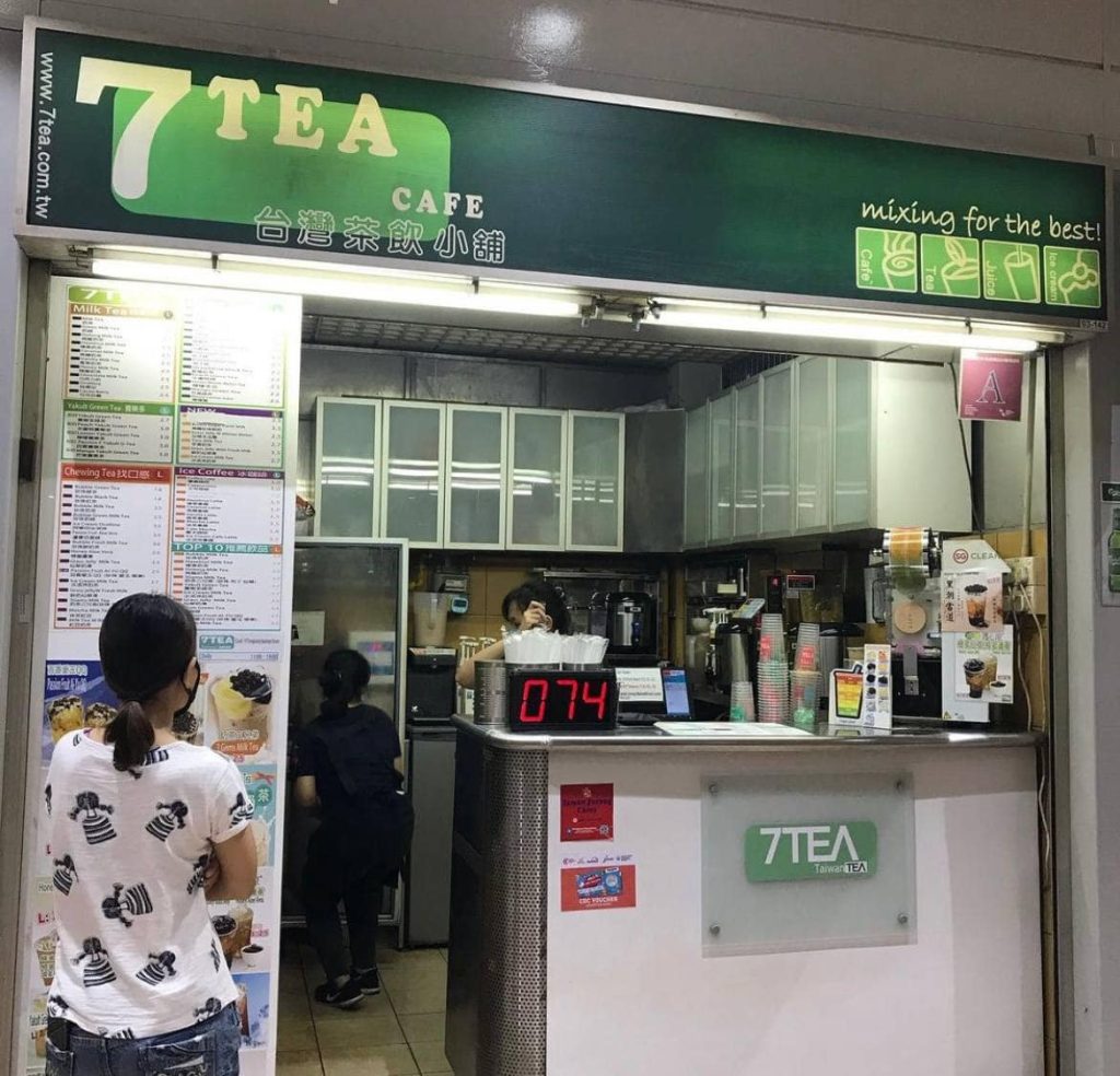 7 Tea Cafe has authentic Taiwanese bubble tea from S$1.50