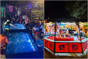 Danga Bay Theme Park in Johor Bahru opens daily from 7pm