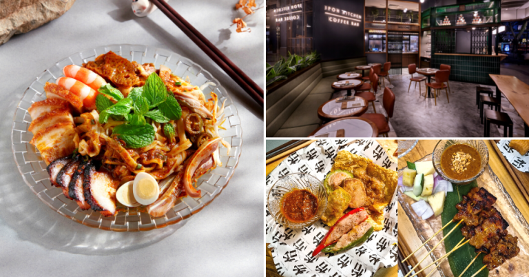 Small Tables is a sidewalk cafe serving trendy Ipoh fare like spicy curry mee, fatty, melt-in ...