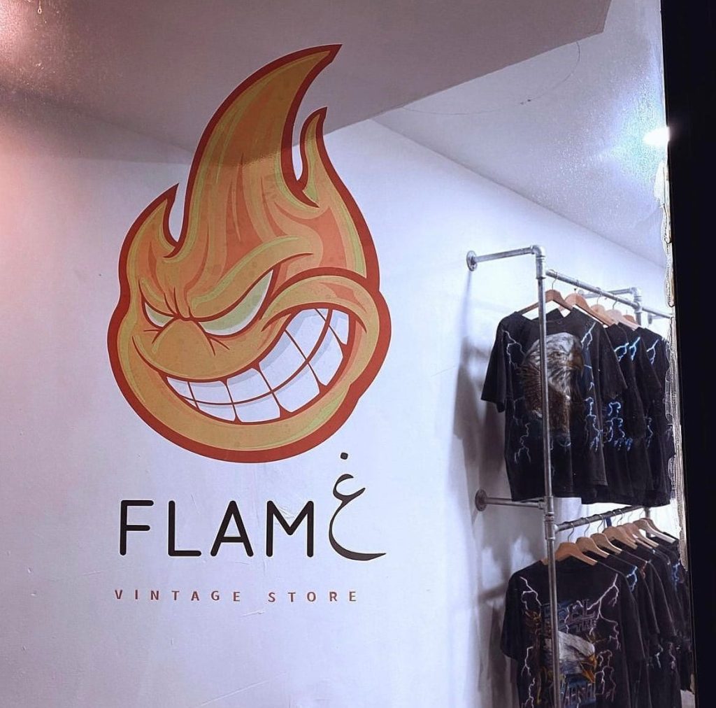 Flame Vintage is a unique retro store with 80's styles and more