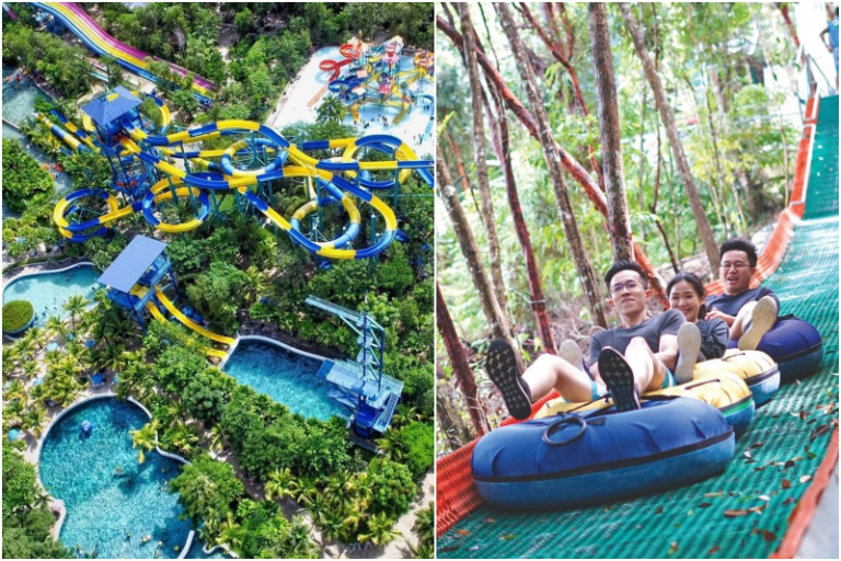 ESCAPE Penang is a theme park in Malaysia where you can ski