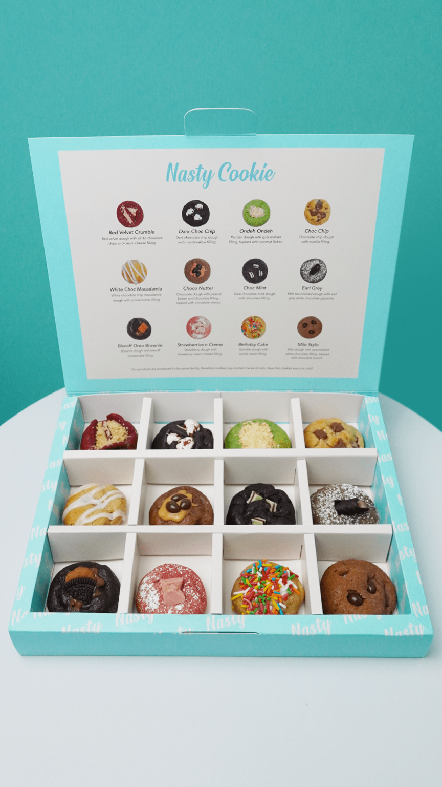 Nasty Cookie revamps Kaki Bukit outlet with Greek-Roman decor, unique ...