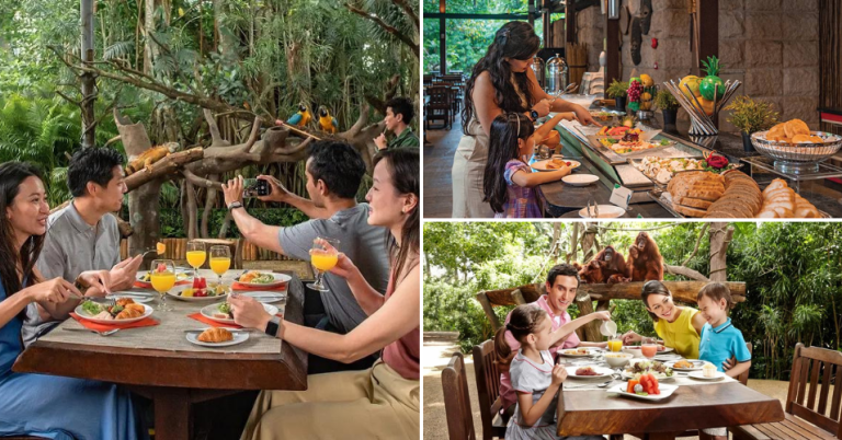 Breakfast in the Wild is back at the Singapore Zoo this year