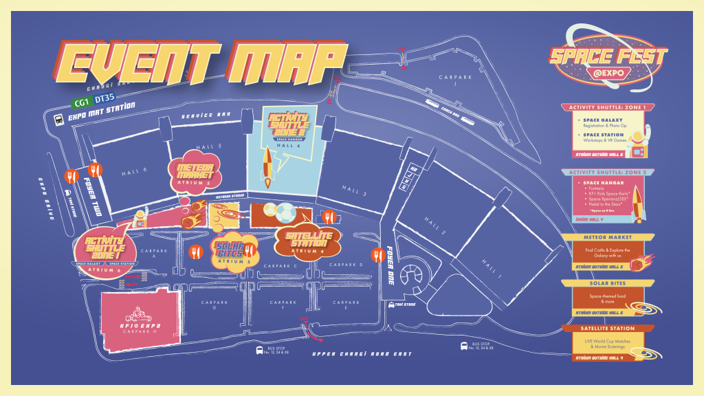 Space Fest @ EXPO is an exciting space-themed festival with Singapore’s ...