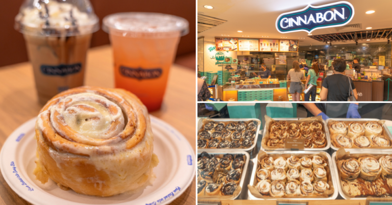 Famous American chain Cinnabon is finally here in Singapore