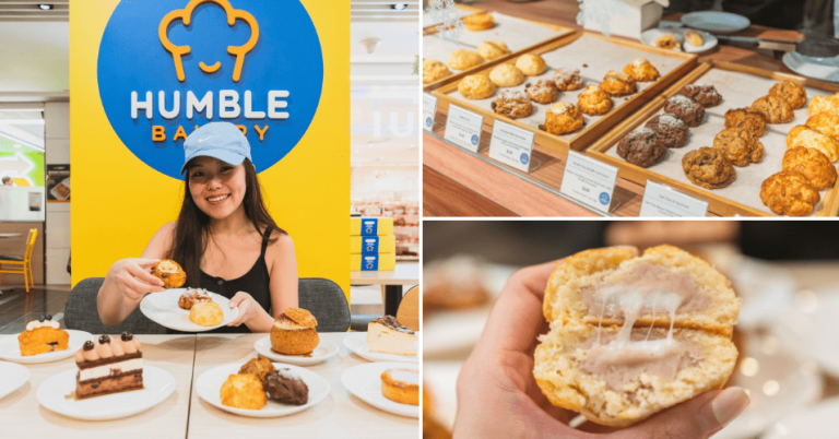 Humble Bakery opens in Raffles Place with orh nee mochi scones, burnt cheesecake & more