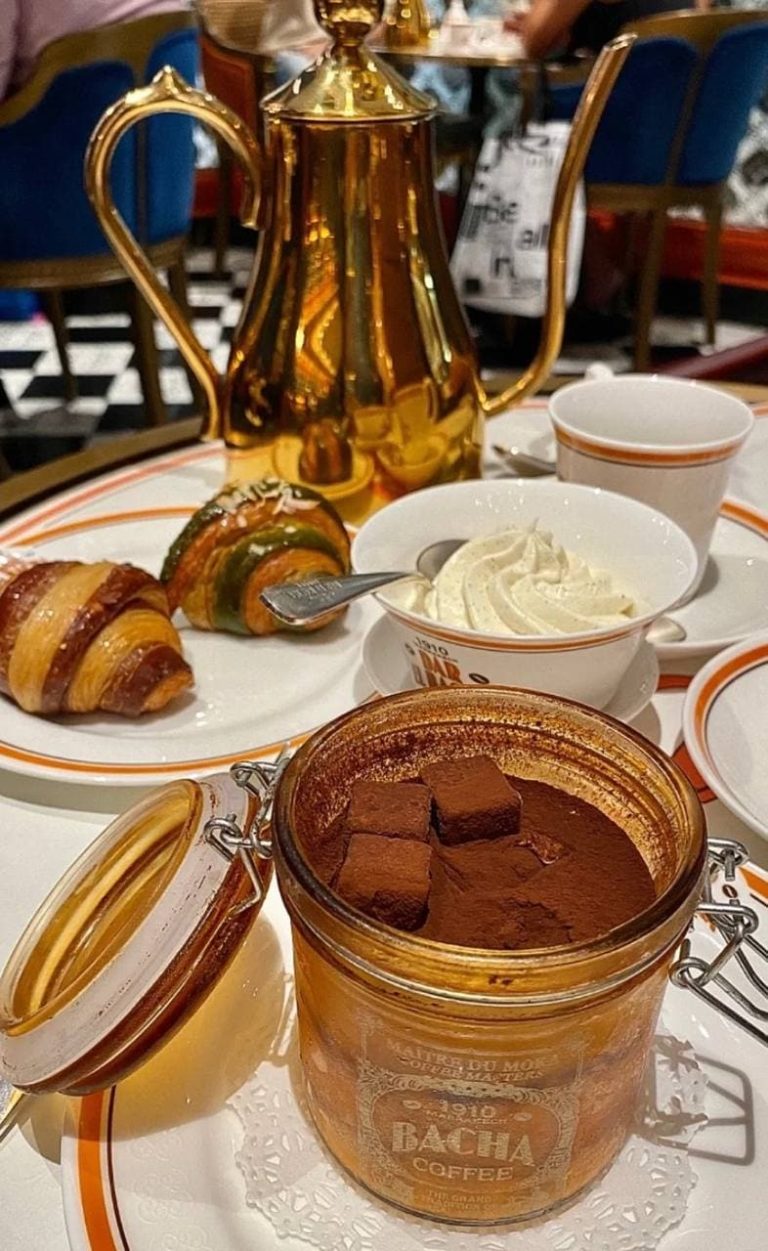 There's now a Bvlgari x Bacha Coffee pop-up at ION Orchard