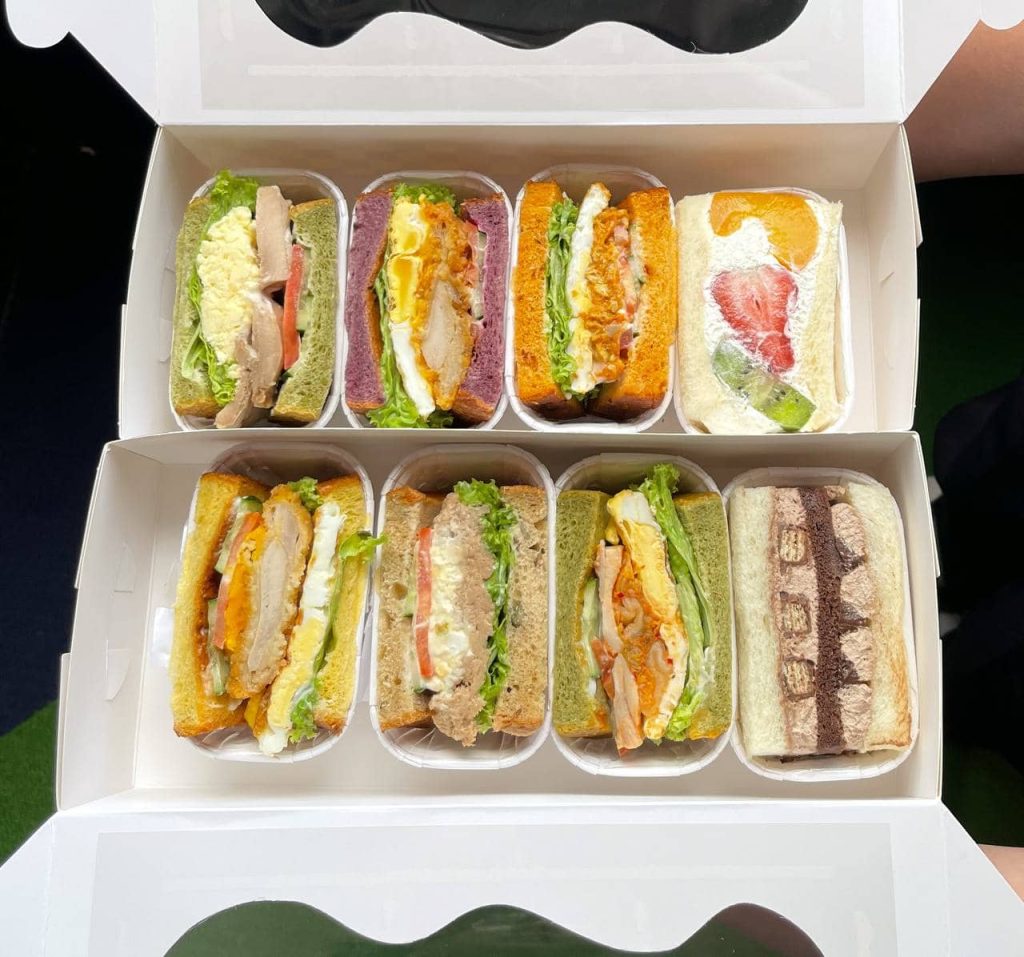 san.wich has affordable halal and viral colourful sandwiches