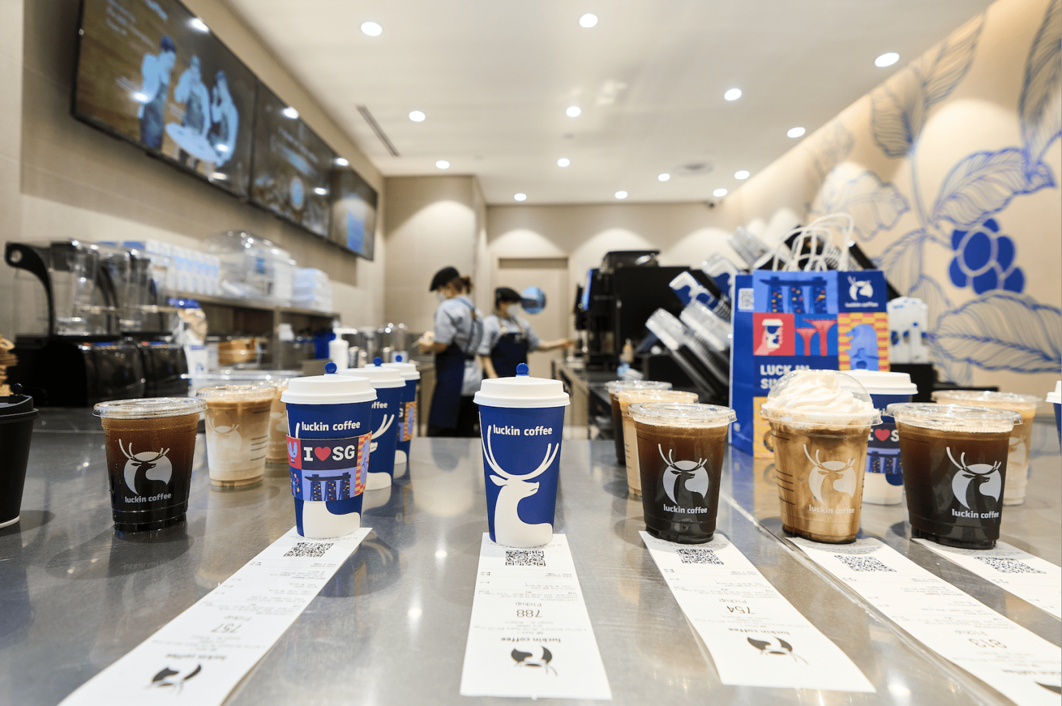 luckin coffee, the "Starbucks of China" is finally open with its famous ...