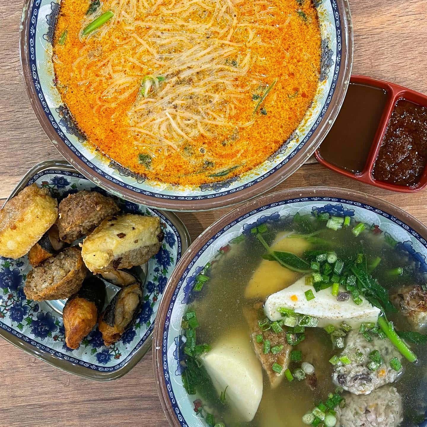 Dou has 24-hour halal yong tau foo with mala & tom yum options