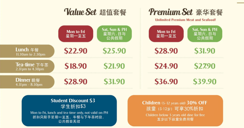 Paradise Hotpot has all-you-can eat hotpot buffet from S$18.90