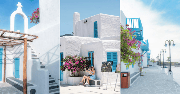 Son Tra Marina in Vietnam will transport you to Santorini