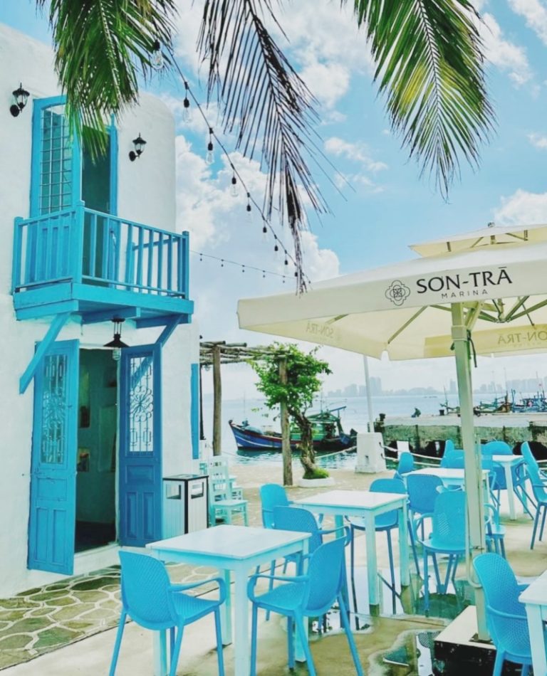Son Tra Marina in Vietnam will transport you to Santorini