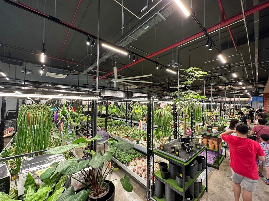 Far East Flora Centre is a massive 11-storey floral shopping mall