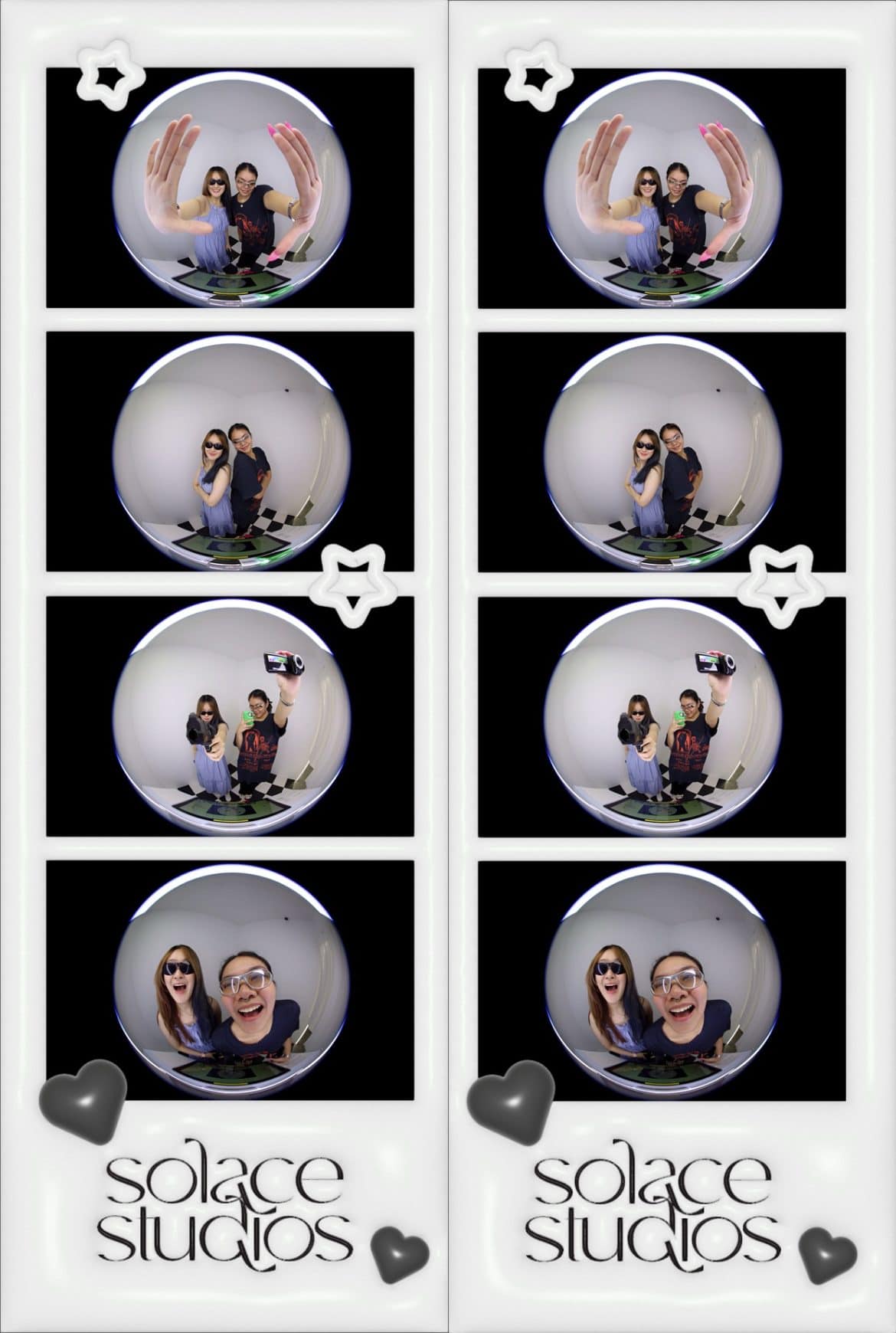 Solace Studios has new a low-angle, fisheye & elevator- themed photobooth