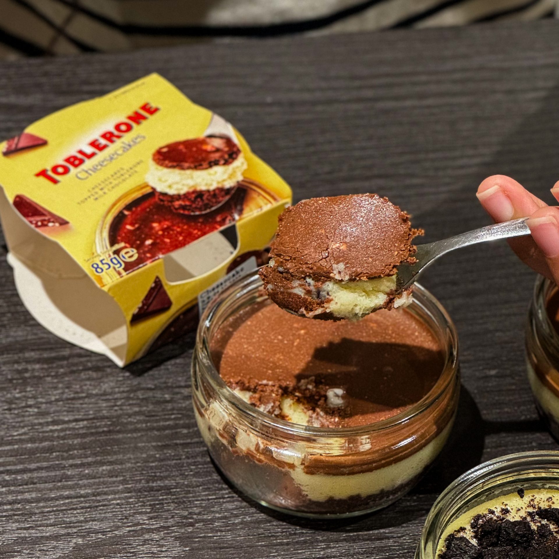7-Eleven has mini Oreo, Tolberone & Daim cheesecakes
