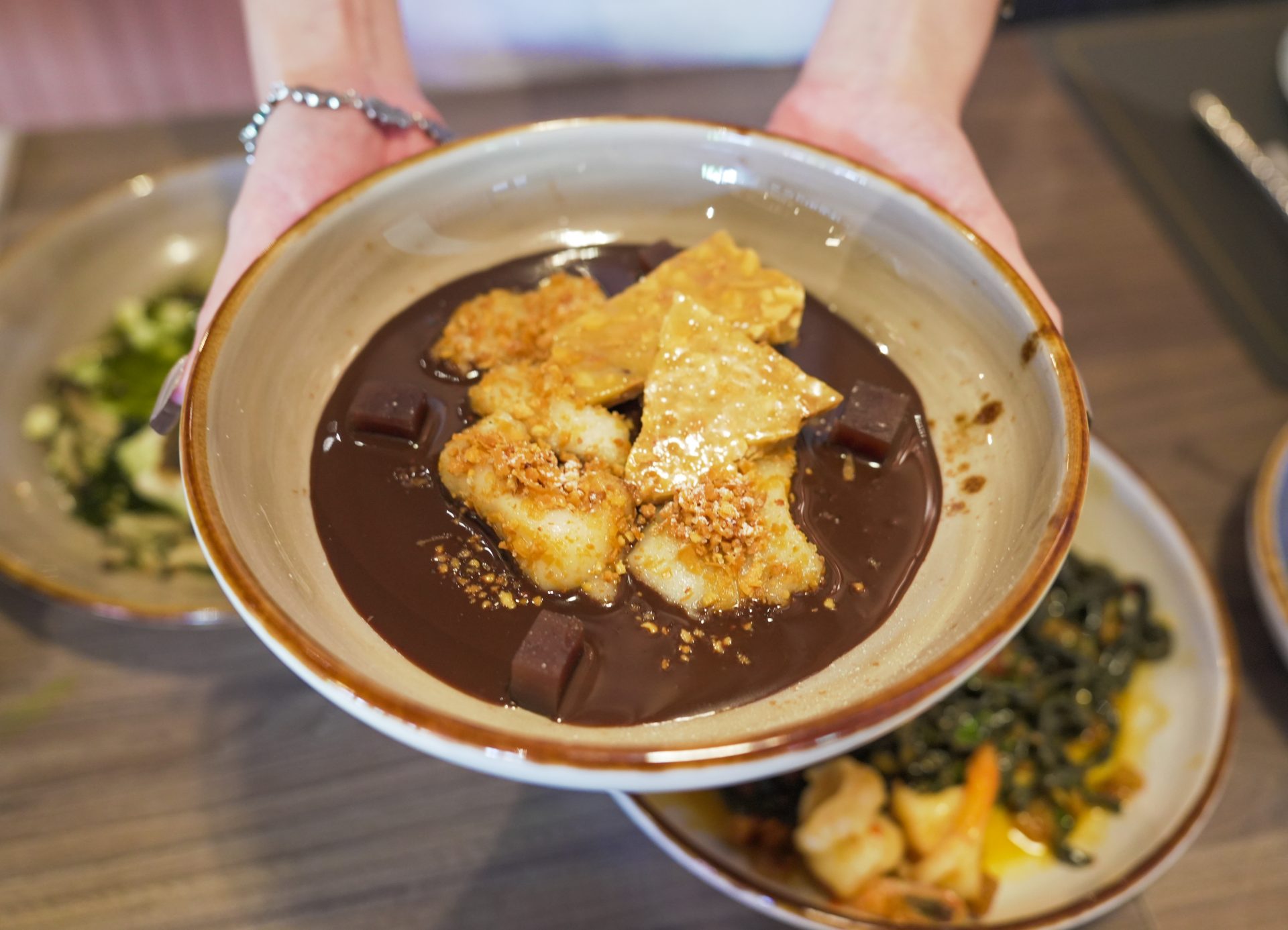 Martin's Kitchen serves unique fusion dishes like matcha thunder tea ...