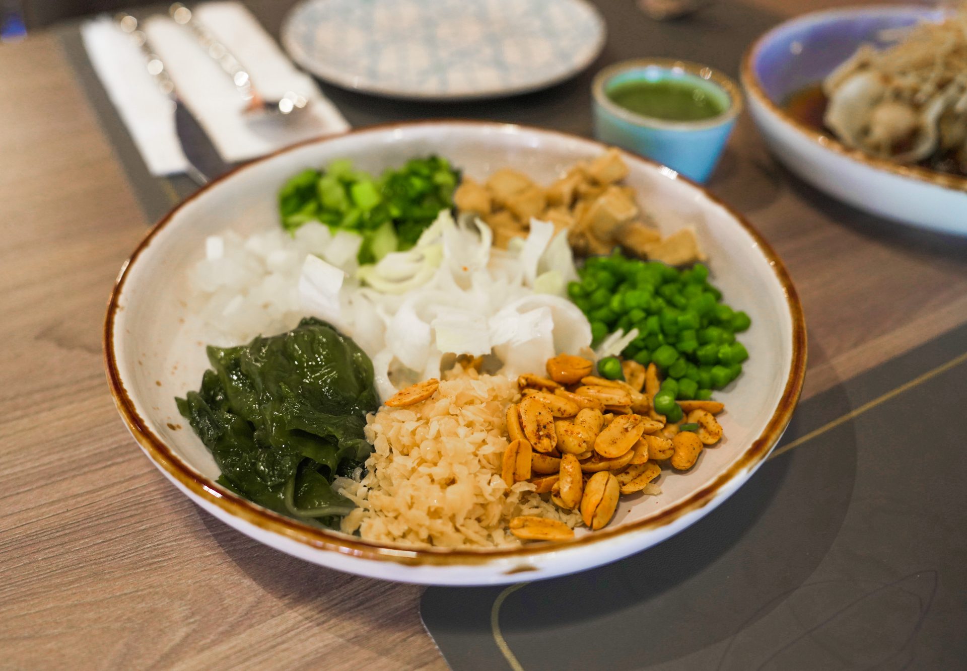Martin's Kitchen serves unique fusion dishes like matcha thunder tea ...