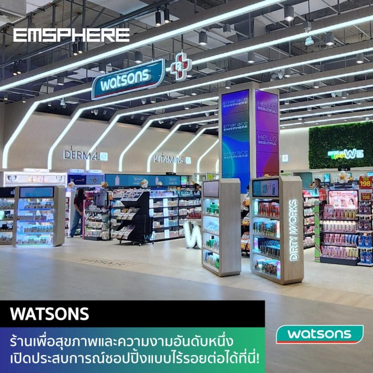 EMSphere is a trendy and new six-storey mall in Bangkok