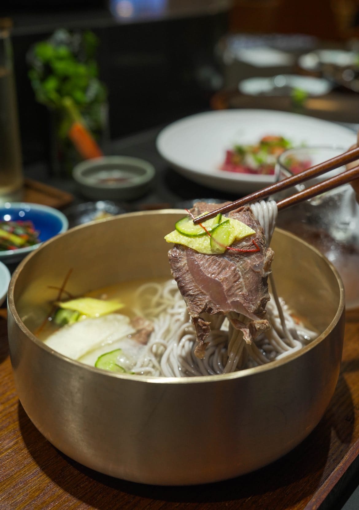 D'RIM Korean Steak House serves Korean BBQ sets in Orchard