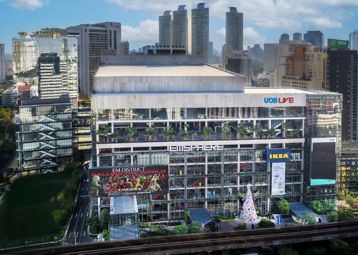 EMSphere is a trendy and new six-storey mall in Bangkok