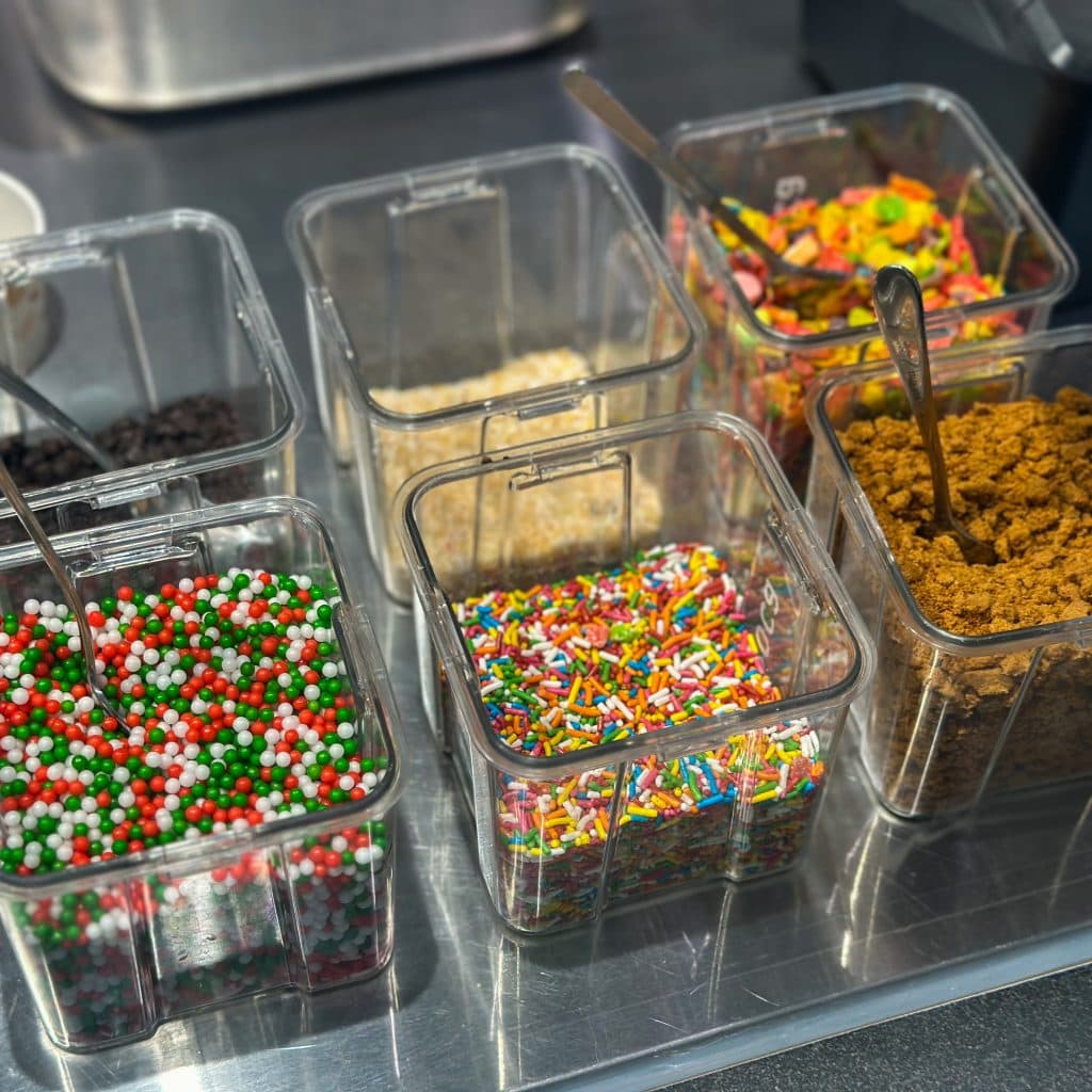 Smoff in SMU has customisable mochi waffles with soft serve