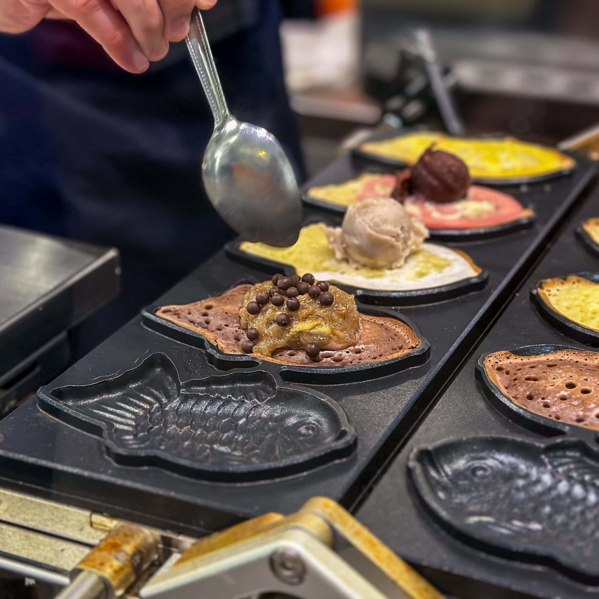 Smoff in SMU has customisable mochi waffles with soft serve