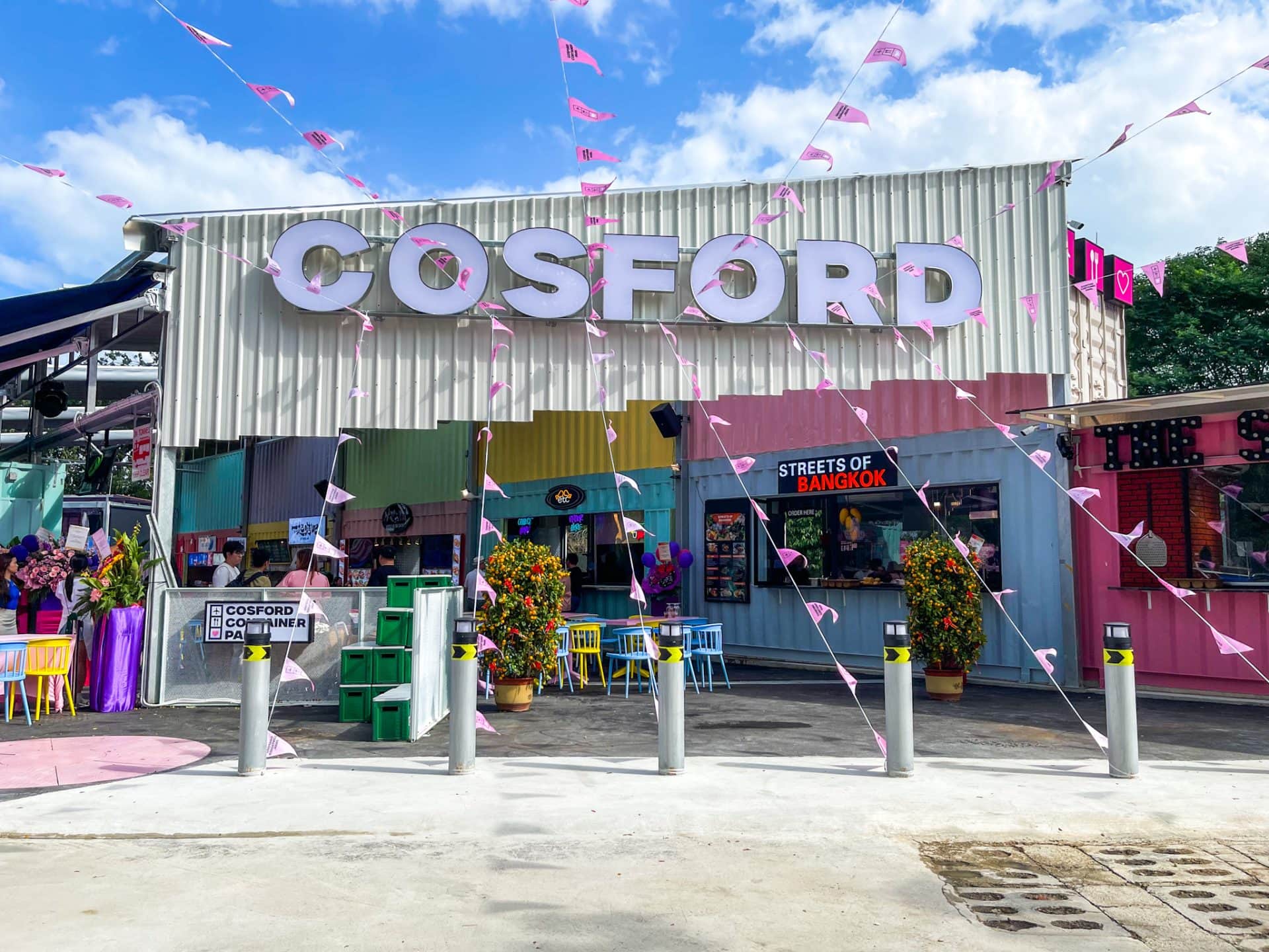 Cosford Container Park is SG's largest F&B container park