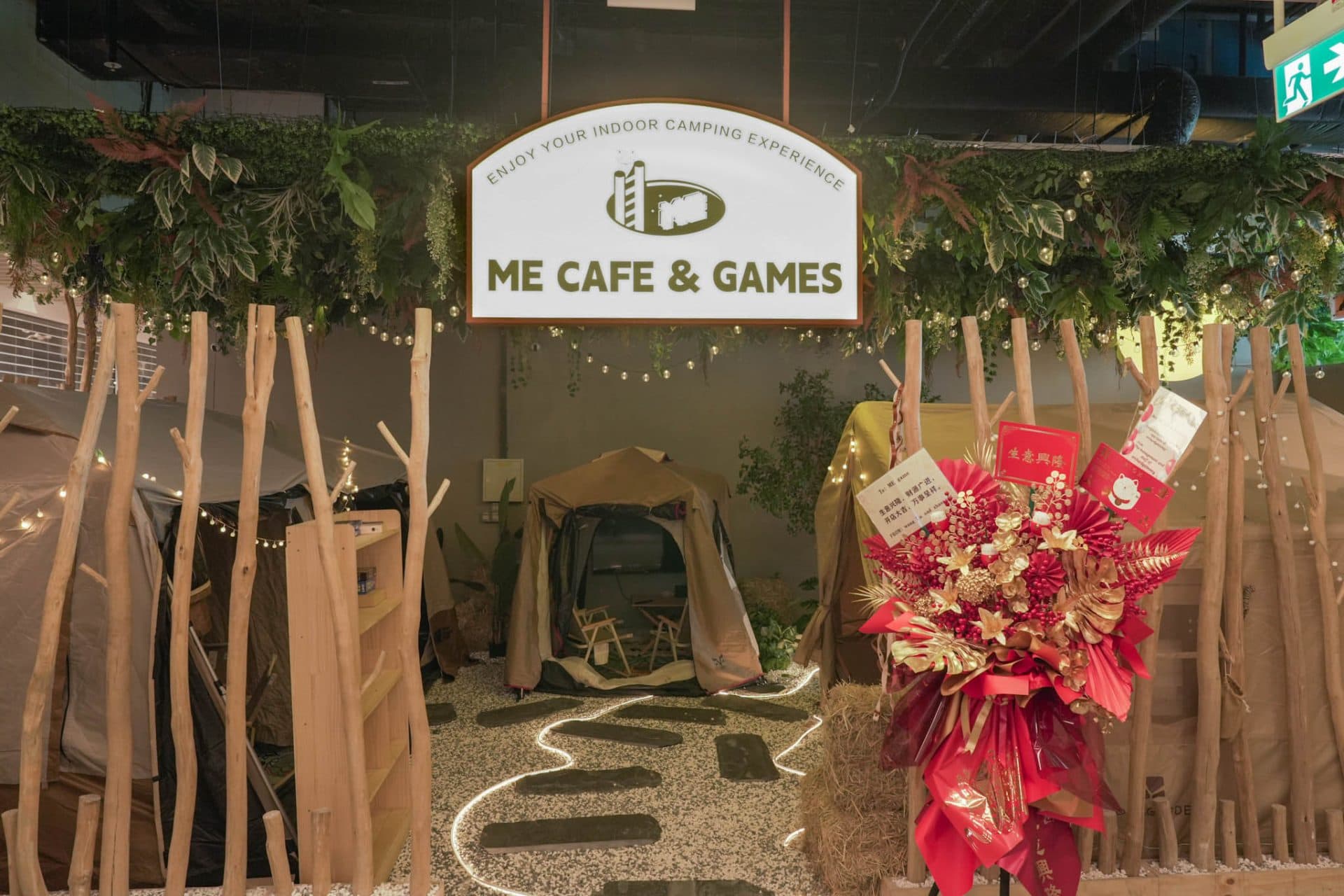 Go glamping with cats at Me Cafe & Games OrchardGateway