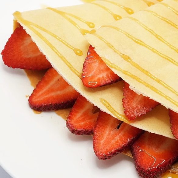 The Crispy Crepes has unique Thai snacks & crepes