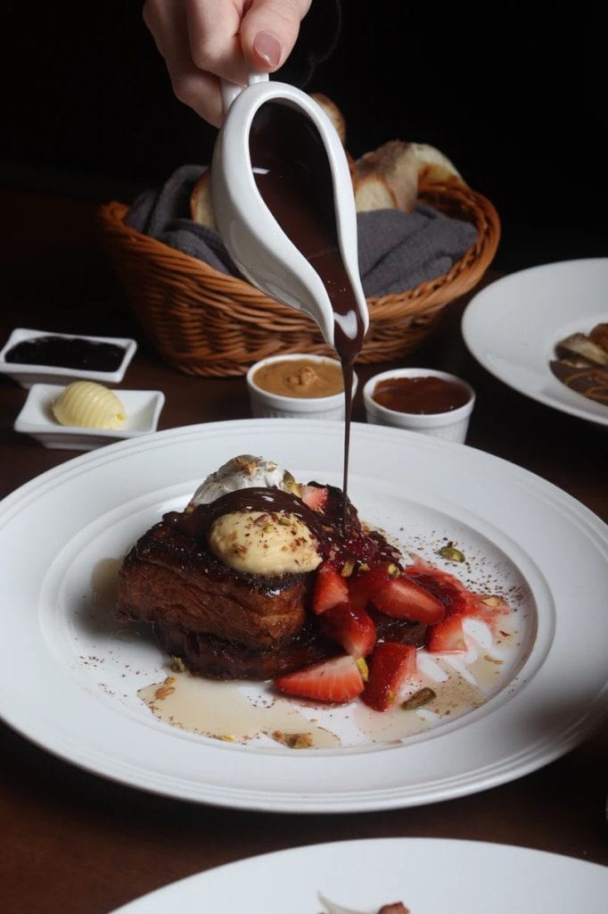 Free-flow brunch buffet at Awfully Chocolate Bakery & Cafe