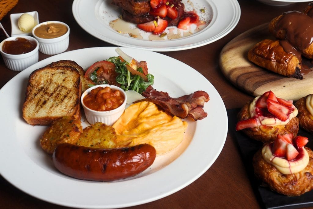 Free-flow brunch buffet at Awfully Chocolate Bakery & Cafe