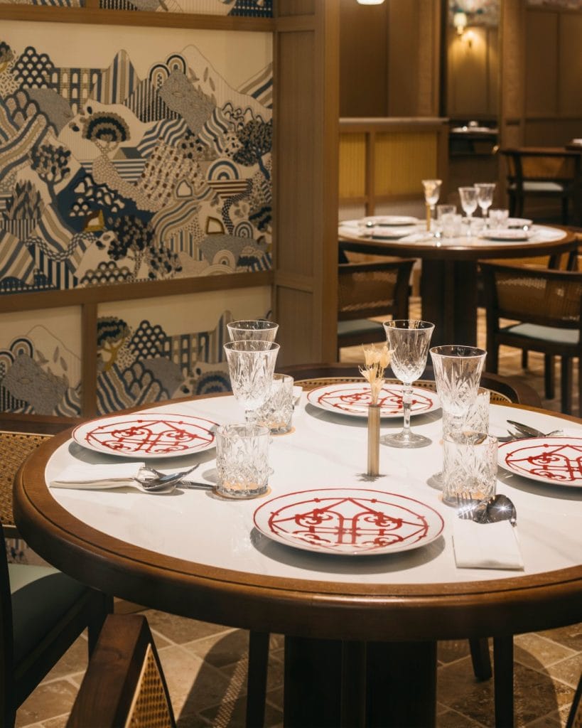 La Savoir serves French-Asian cuisine on Hermès tableware