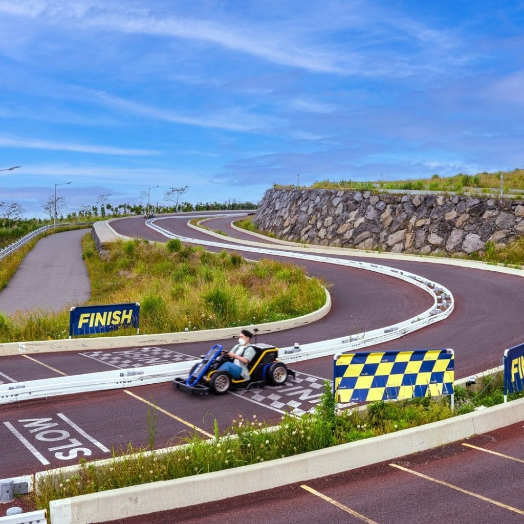 9.81 Park has gravity-powered go karts, 360 sky swing & more