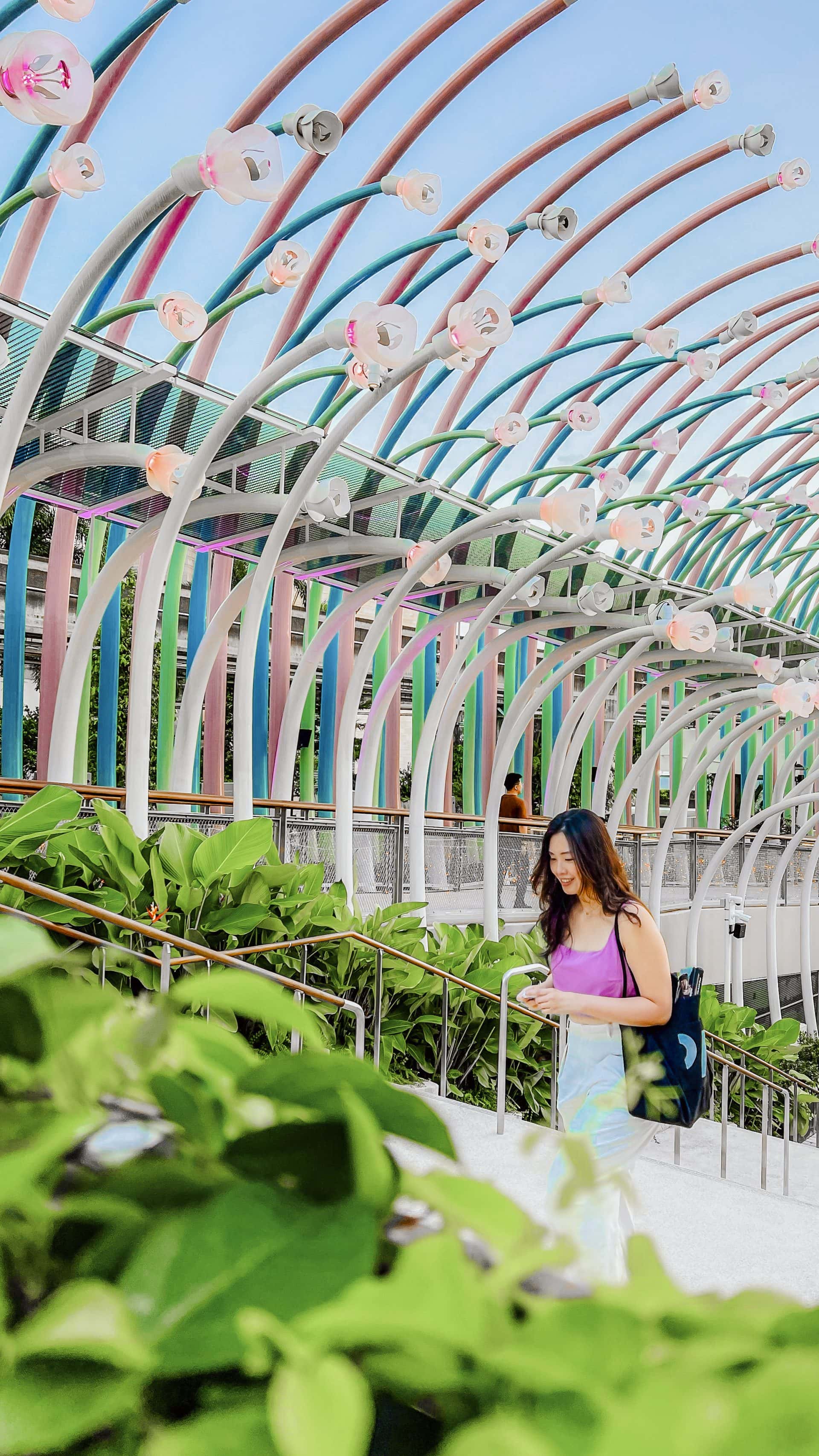 Sentosa Sensoryscape is a free multi-sensory immersive park