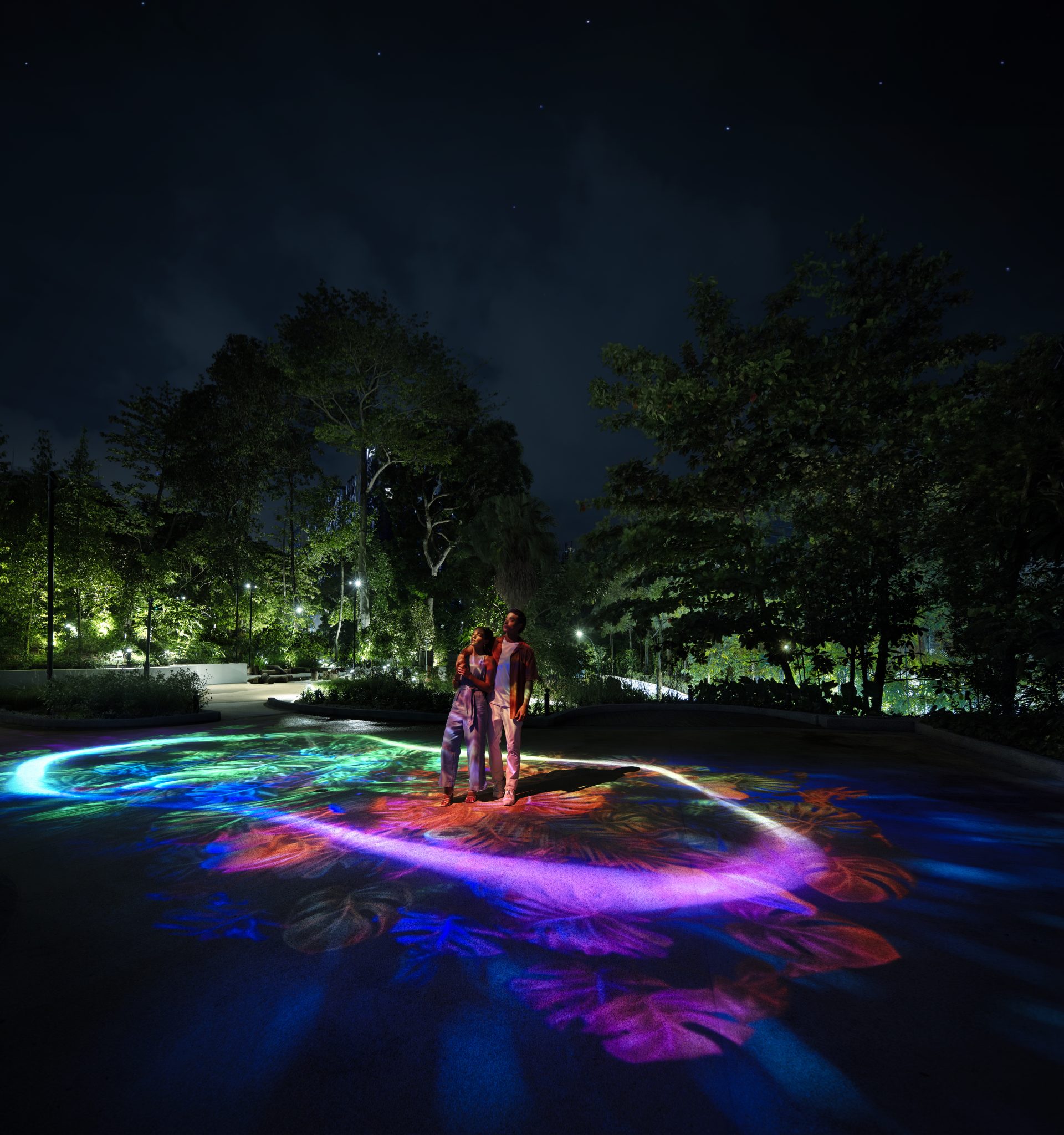 Sentosa Sensoryscape is a free multi-sensory immersive park