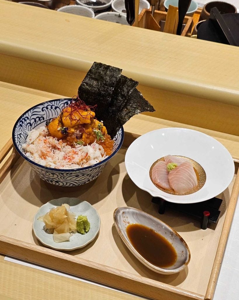 Kaunta has kaisendon inspired by the famous Tsujihan in Tokyo